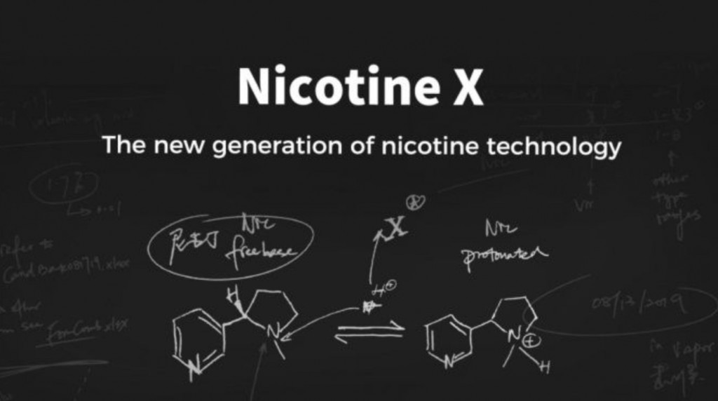 Nouvelle génération de nicotine avec la nicotine X
